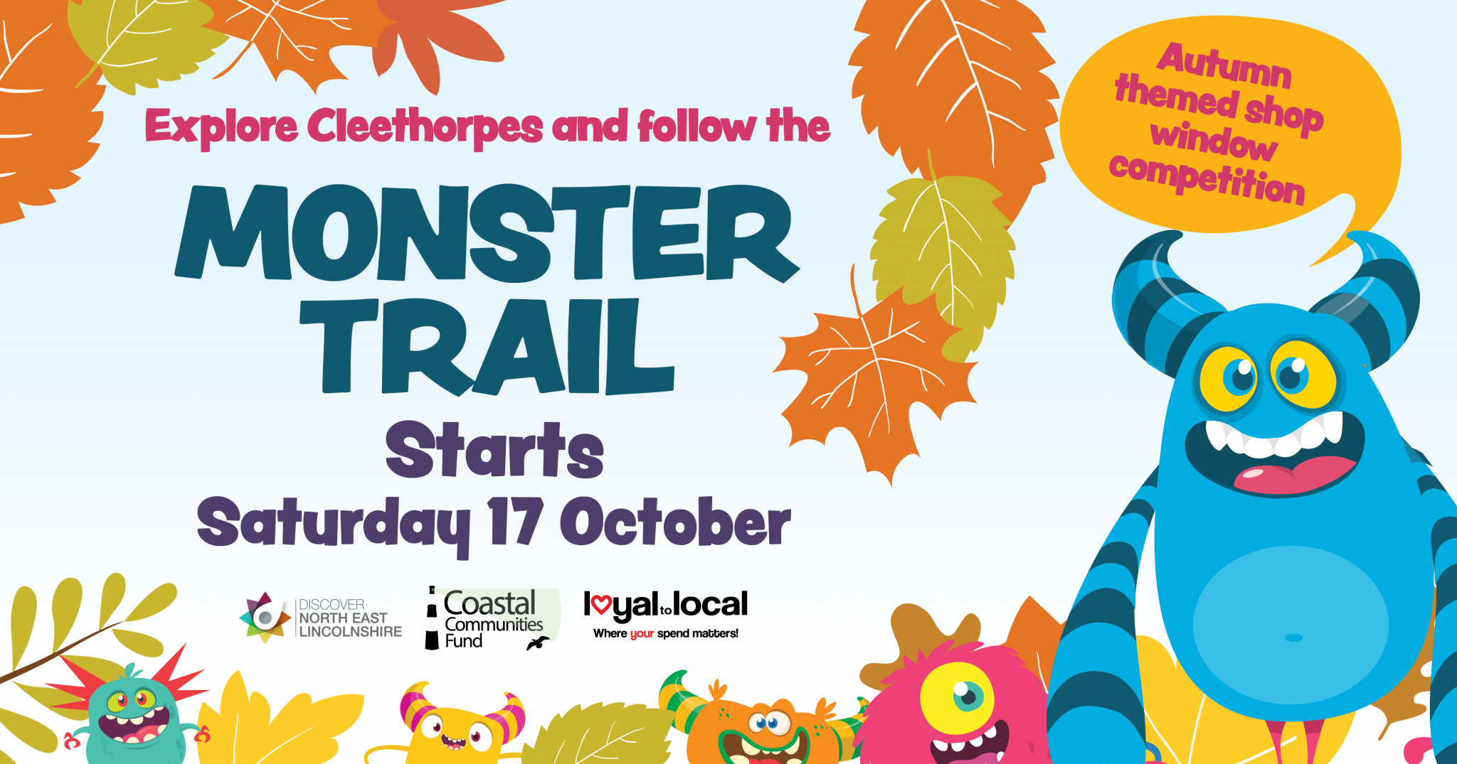 Find Monsters hidden in shop windows with new fun trail in Cleethorpes ...