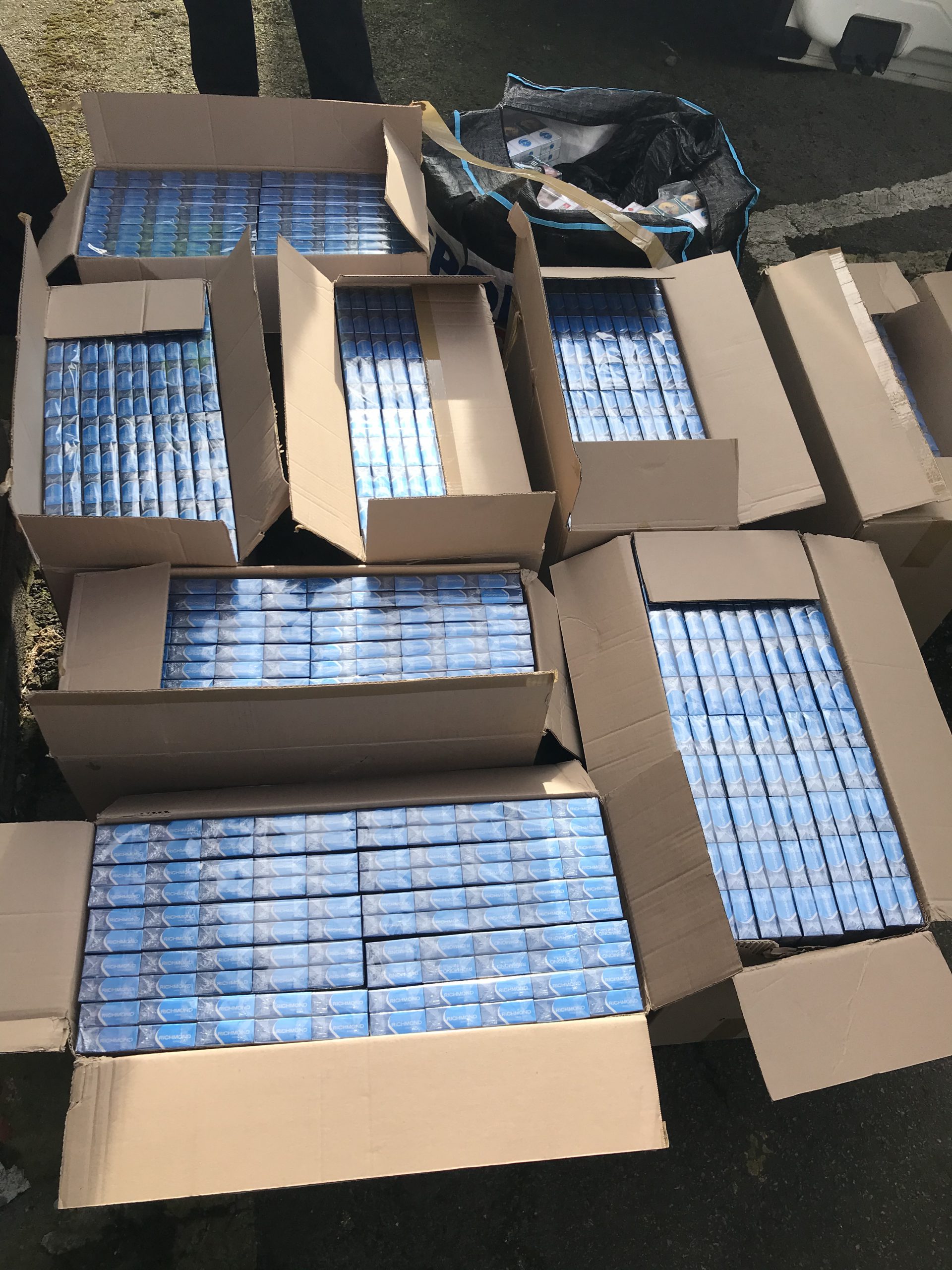 Man sentenced after illicit cigarettes and tobacco seized from vehicle ...