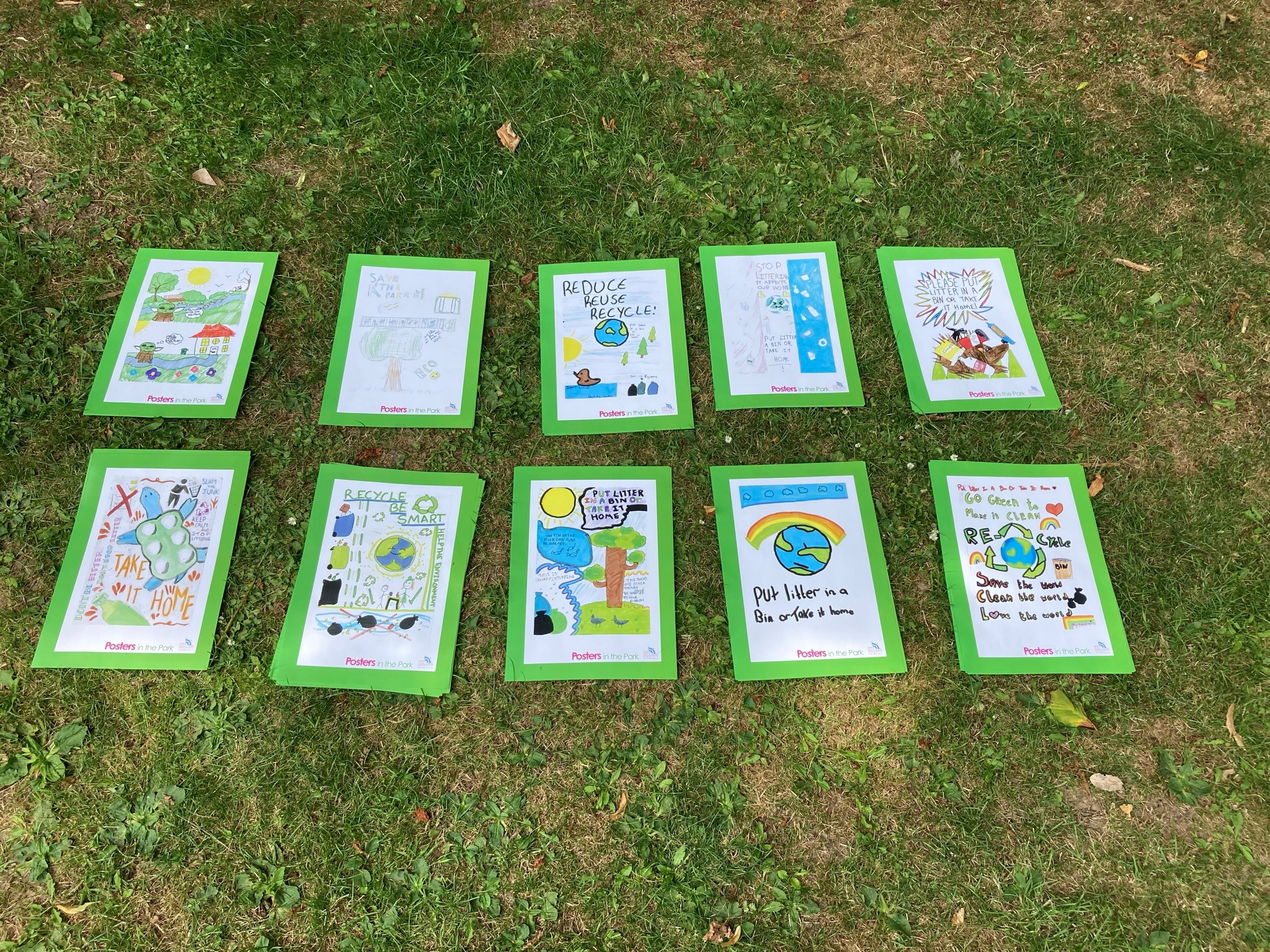 Who are the winners in the Posters in the Park competition? | NELC