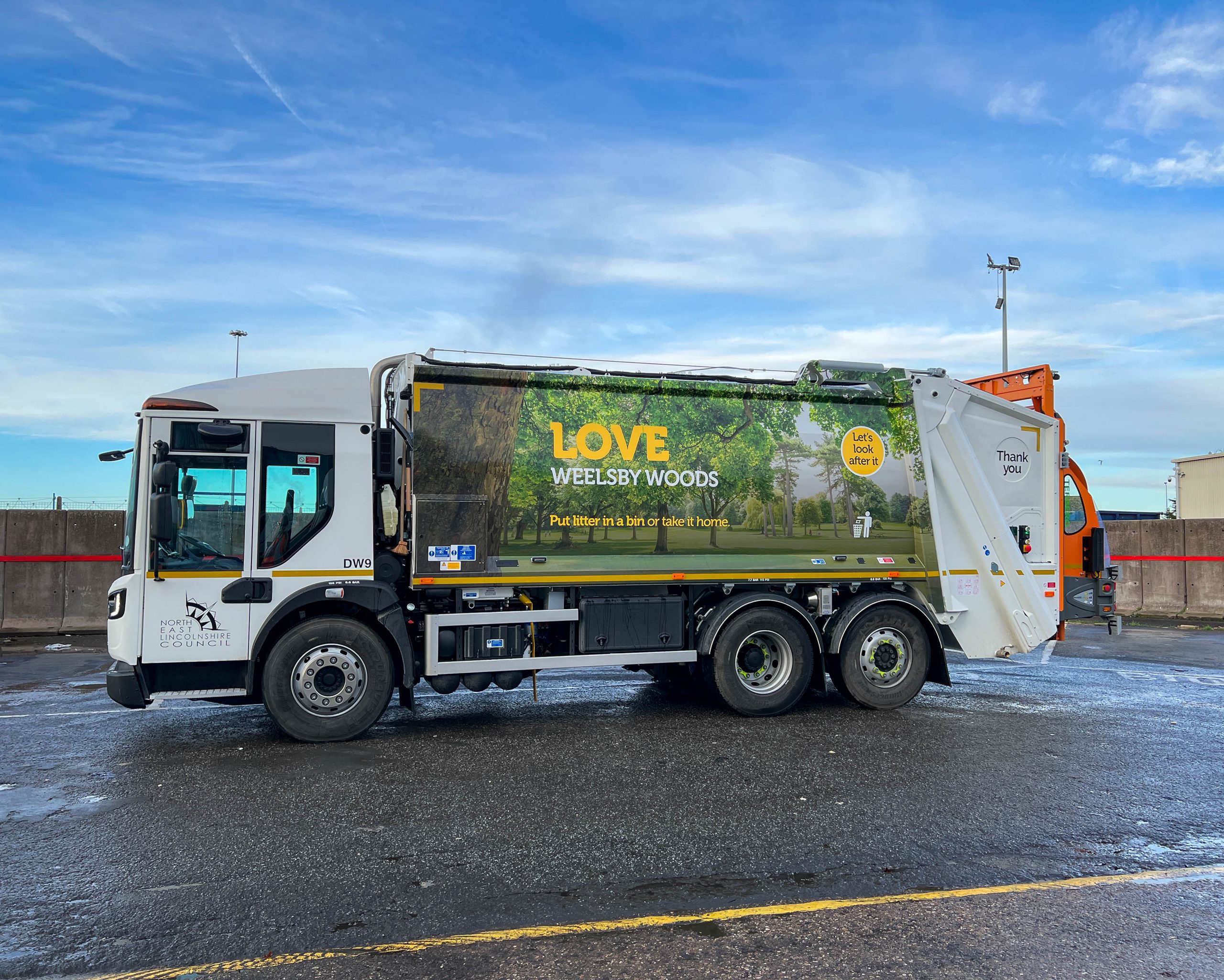 Show some LOVE – new recycling lorries celebrate North East ...