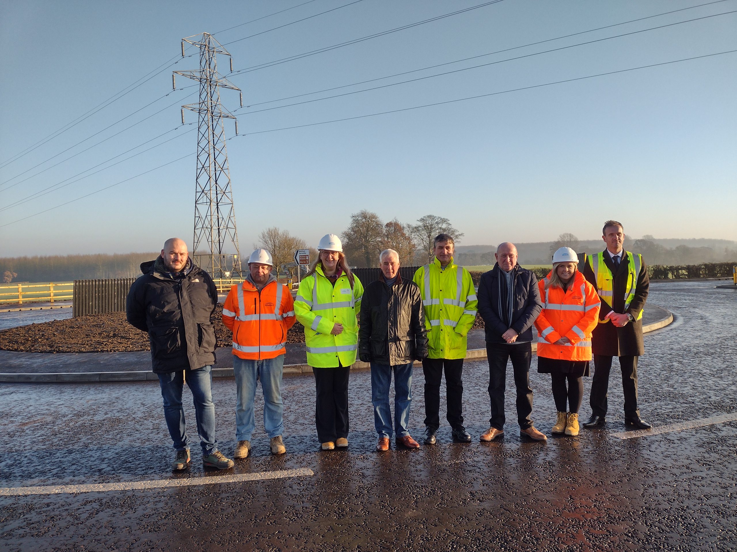 New roundabout complete as A18 reopens following vital road safety ...