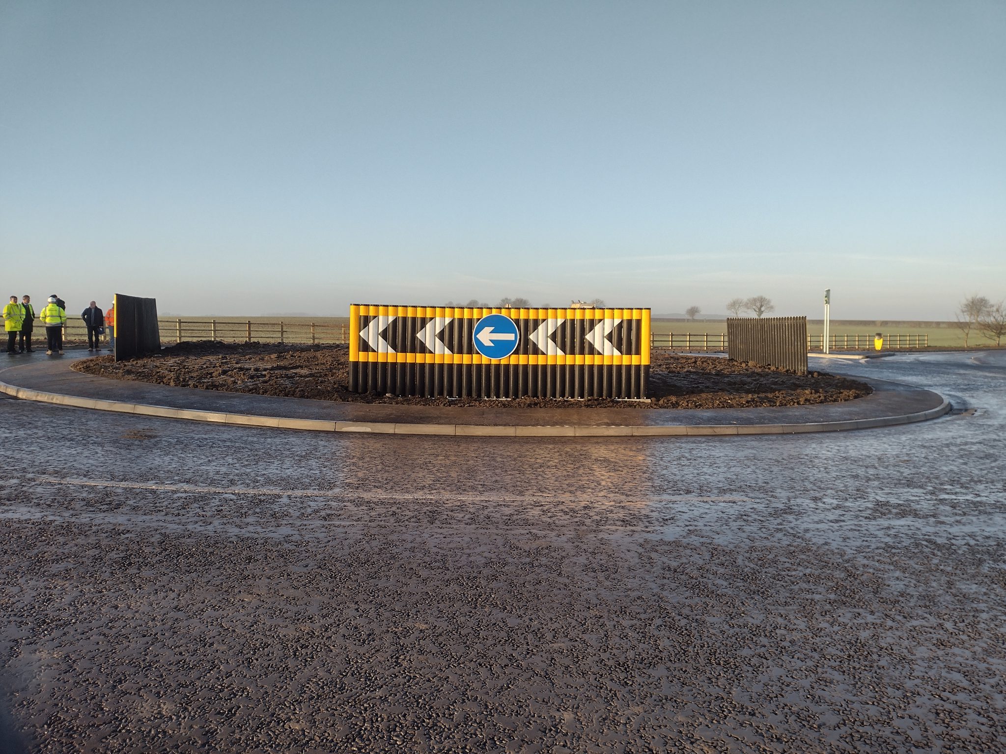 New roundabout complete as A18 reopens following vital road safety ...