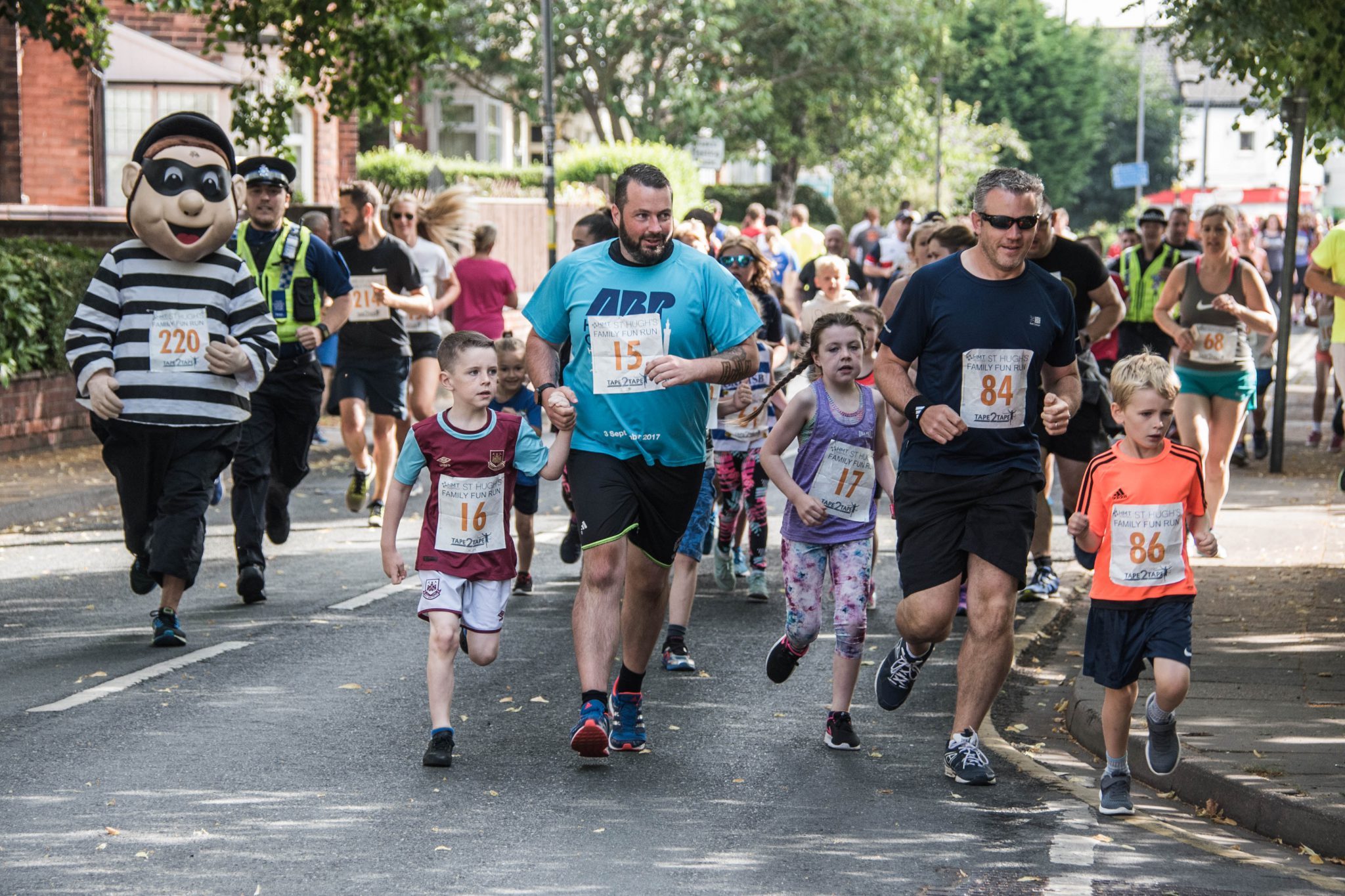 When they’re gone, they’re gone! St Hugh’s Hospital family fun run ...