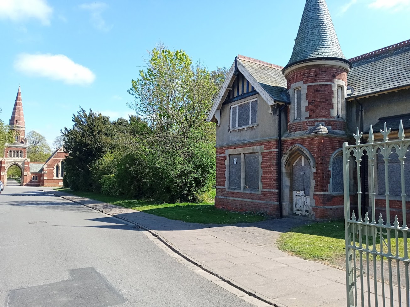 Restoration starts at historic cemetery buildings | NELC