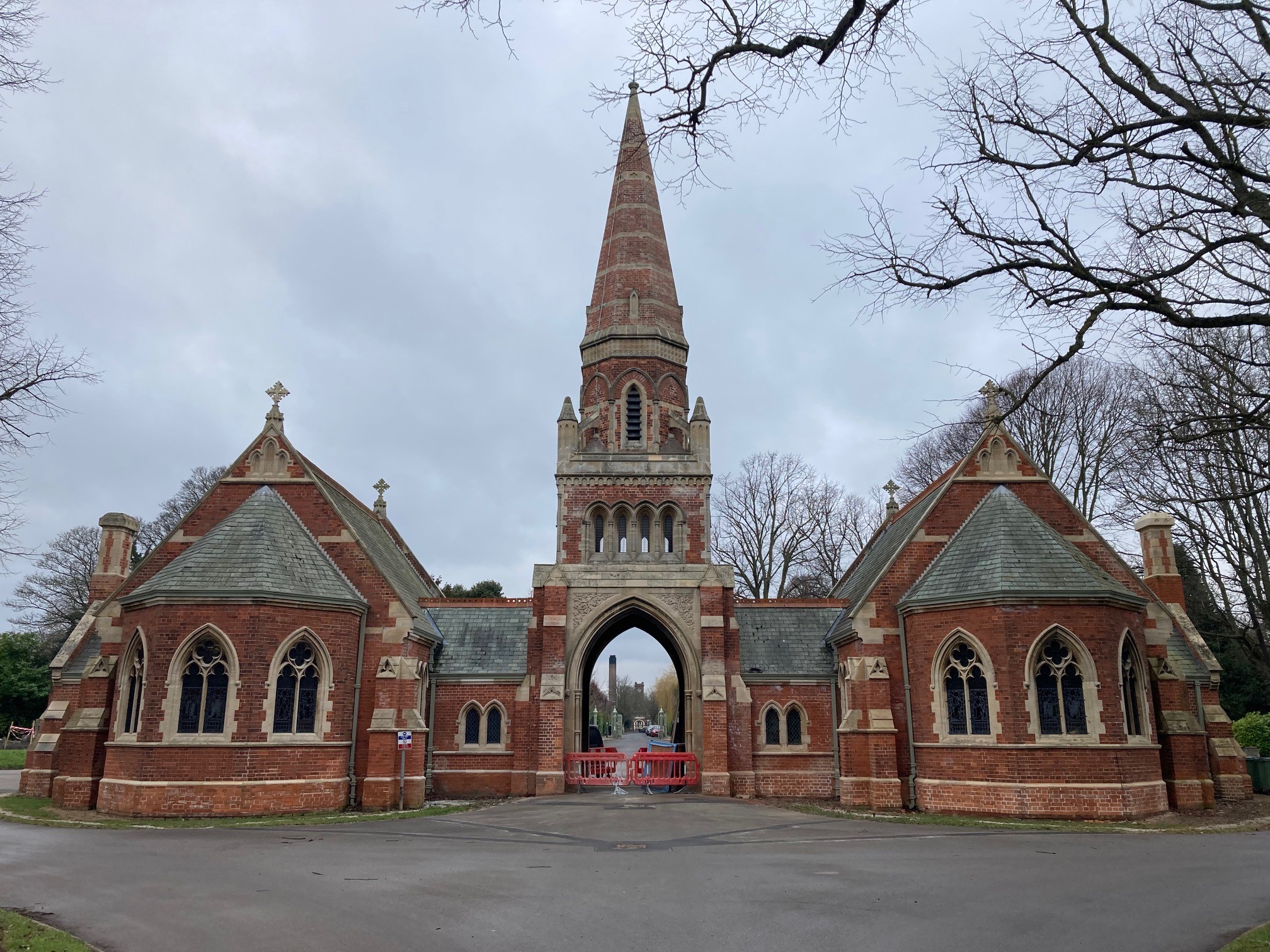 Restoration at historic cemetery buildings - six months into the job | NELC