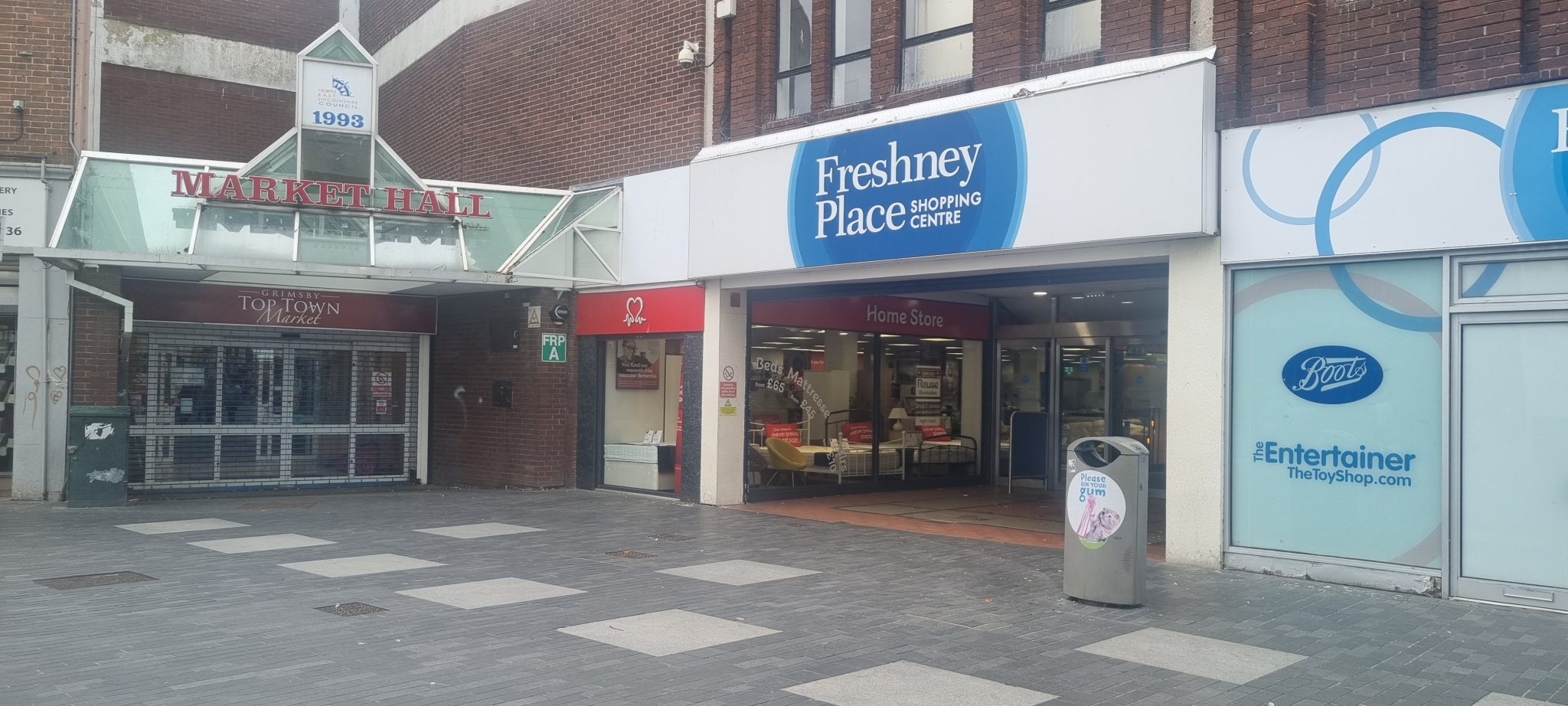 Survey works to get underway at Freshney Place Shopping Centre. | NELC