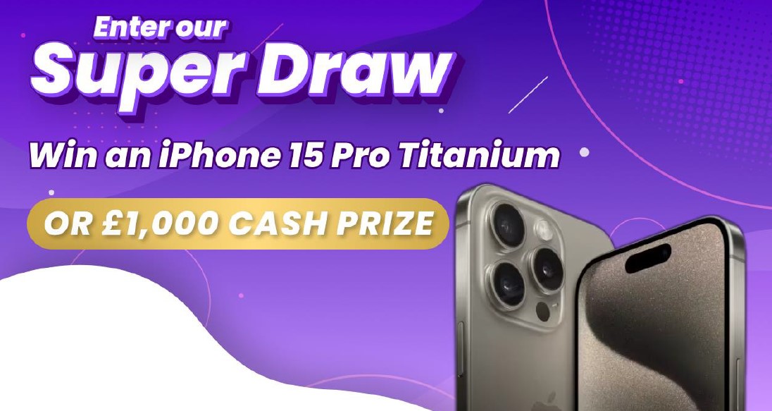 Here’s your chance to earn an iPhone 15 Pro Titanium for just £1 | NELC