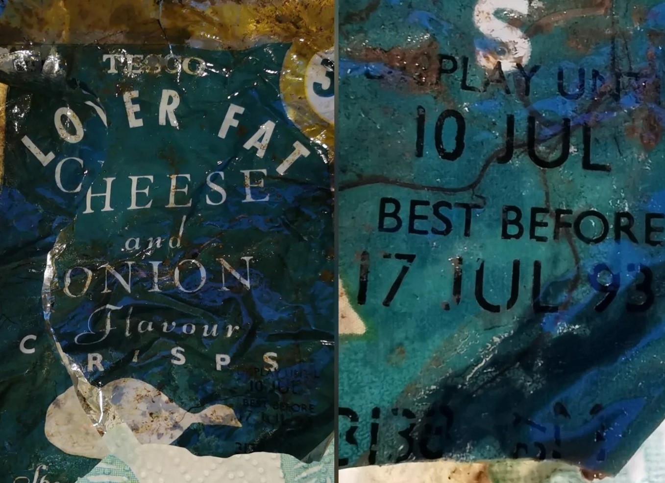 Just rubbish: from 20-year-old crisp packets to 1980s Coke cans – some ...