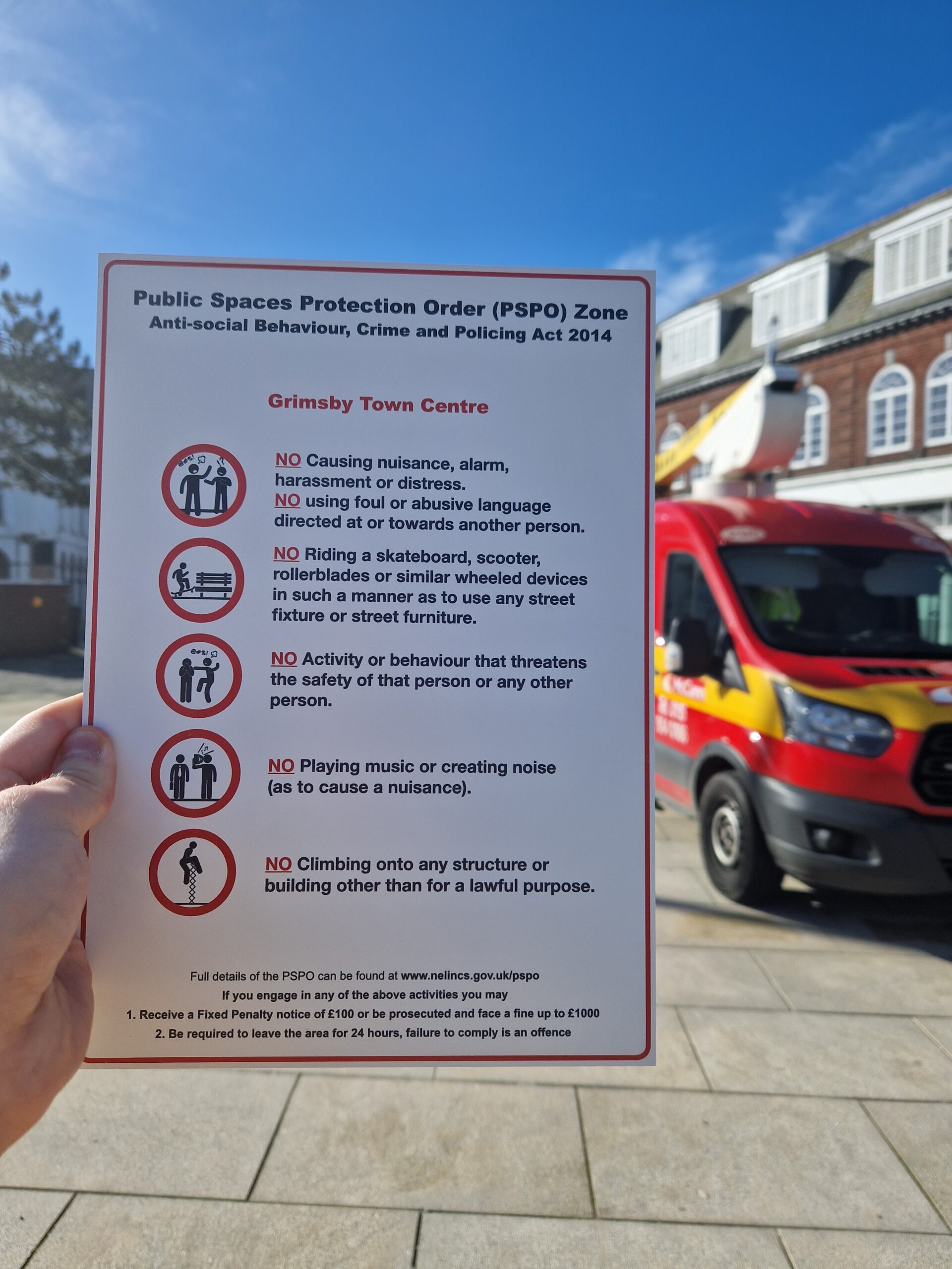 Council first as PSPO fine issued for obstructing an officer | NELC