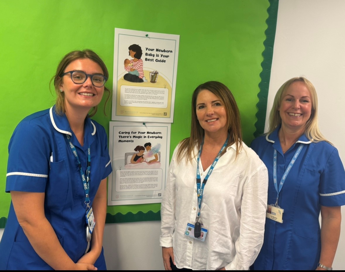 Health Visitors mark National Baby Communication Week | NELC