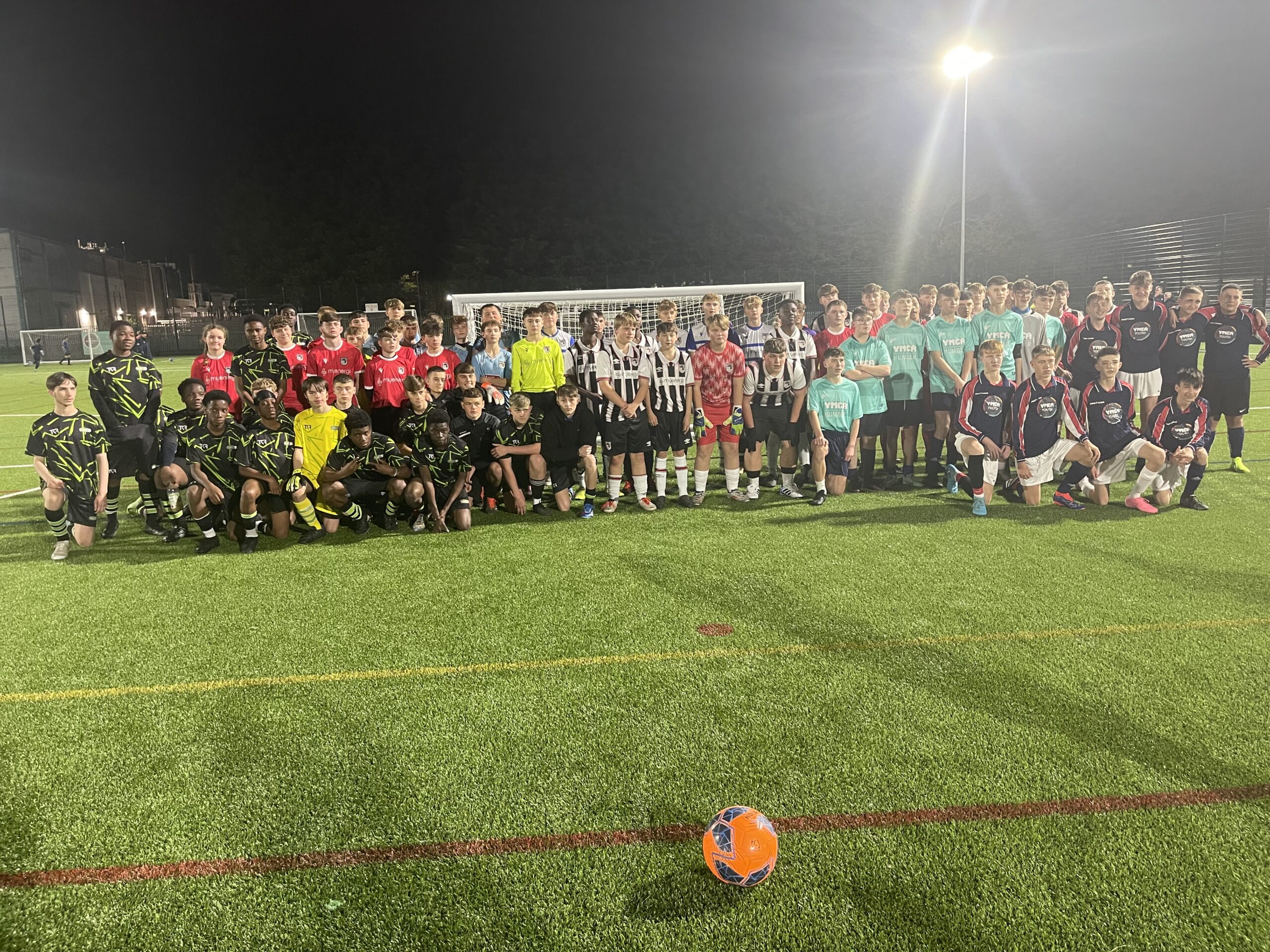 Over 80 young people come together for football tournament at Clee ...