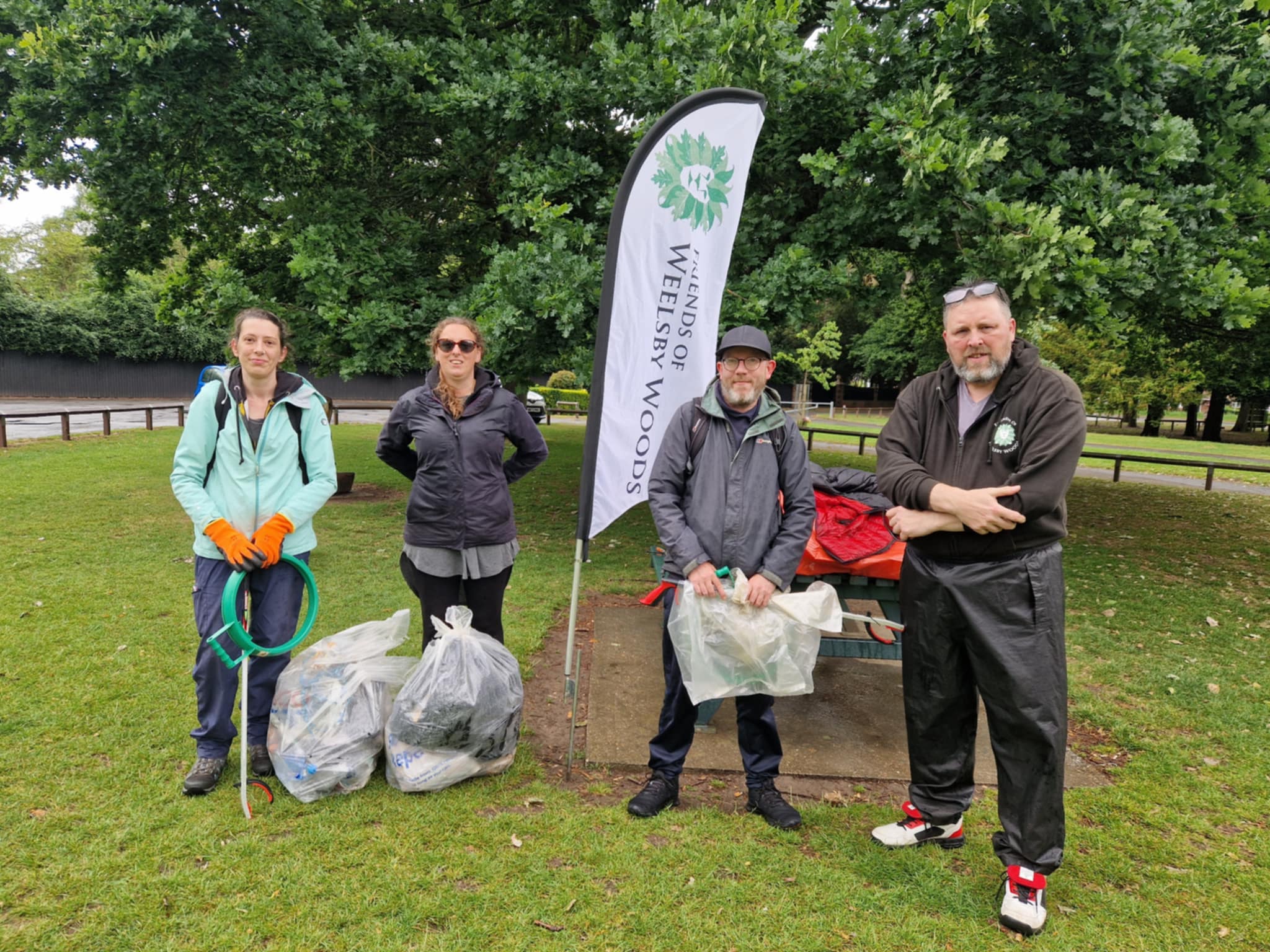 Council teams and volunteers work tirelessly to clear up waste left in ...