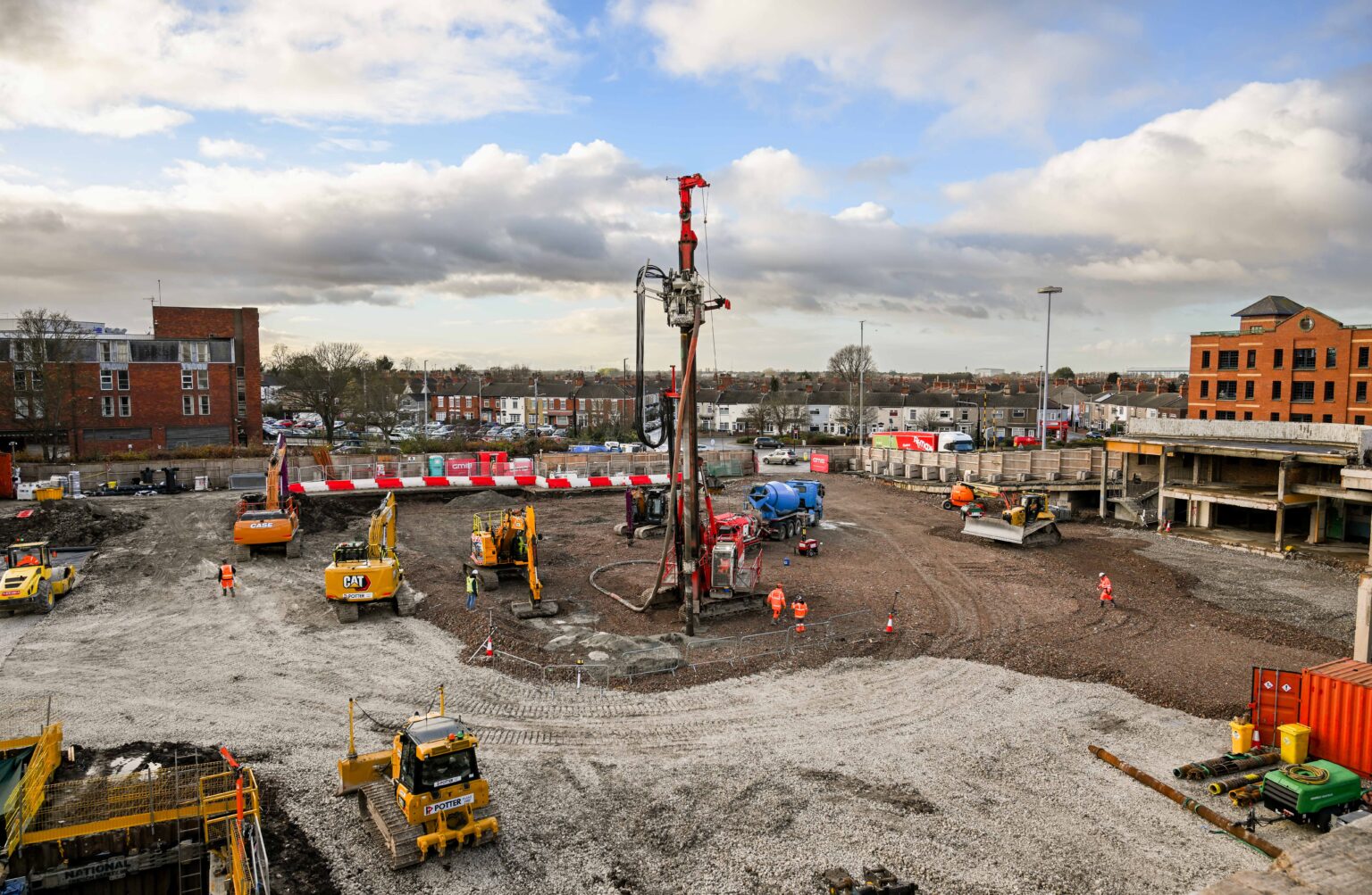Construction has started this week on Freshney Place development site ...