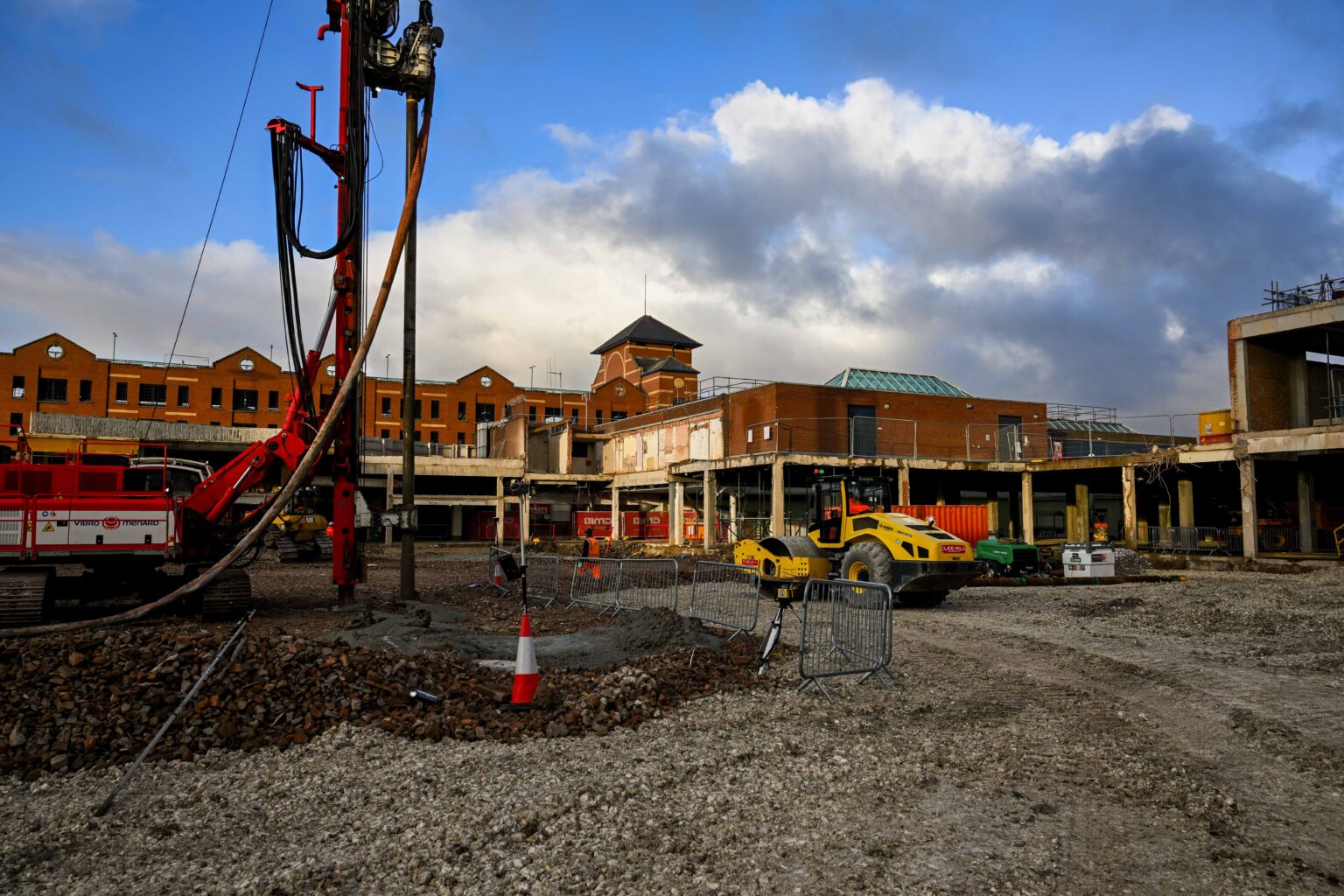 Construction has started this week on Freshney Place development site ...